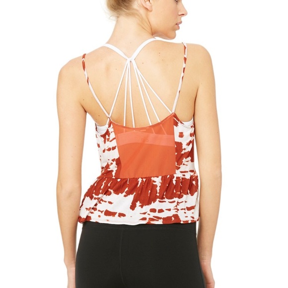 ALO Yoga | Tops | Alo Yoga Flutter Tie Dye Tank | Poshmark